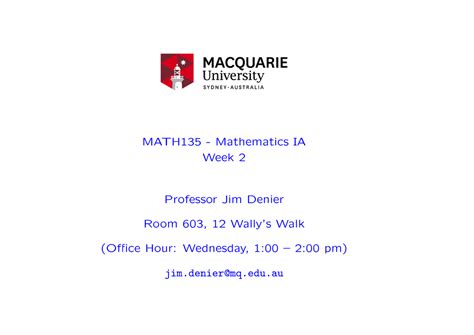 week2 lecture notes week 2 lecture math135 mathematics ia week 2