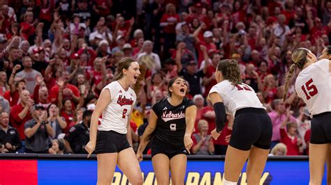 Four Huskers Earn Avca All America Honors University Of Nebraska