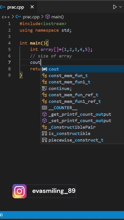 Size And Length Of Array In C C Interview Problems Coding