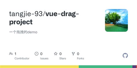 Github Tangjie Vue Drag Project Demo