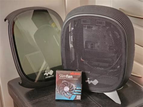 Inwin B1 Mini Itx Case Bundle Asaka Slim Fan Upgrade And Official Mesh Cover £9900 Picclick Uk