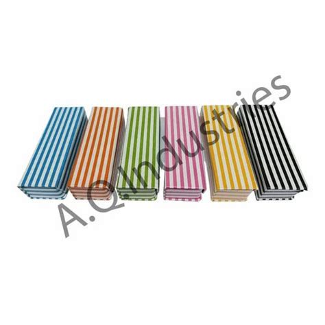 Pu Striped Eyeglass Case At Rs 40piece चमड़े का चश्मे का केस In New Delhi Id 2854428291673