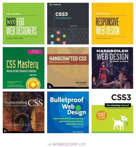 great books for learning css and html web development design css
