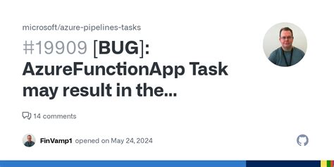 Bug Azurefunctionapp Task May Result In The Websiterunfrompackage
