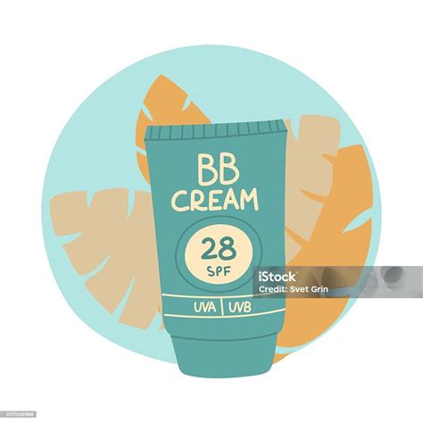 자외선 차단제 항아리 Bb 크림은 디스펜서가 있는 밀폐된 튜브에 들어 있습니다 화장품 얼굴 및 바디 케어 제품 Spf 28 Bb 용기의 아이콘 플랫 스타일의 벡터 개체입니다