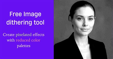Image Dithering Tool Dither An Image Pixelsai