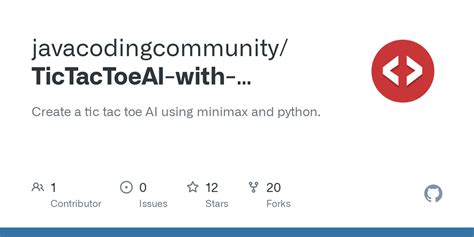 Github Javacodingcommunitytictactoeai With Minimax Create A Tic Tac