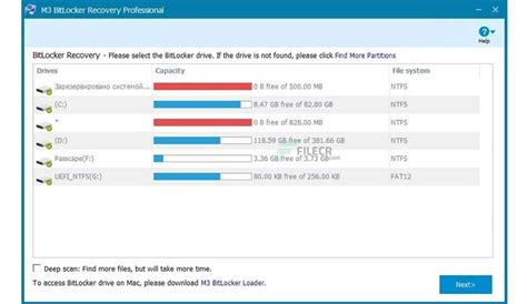 M3 Bitlocker Recovery 5 8 6 Free Download Filecr