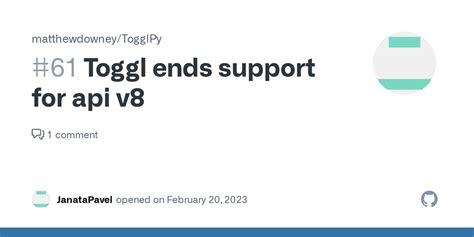 toggl ends support for api v8 · issue 61 · matthewdowney togglpy · github