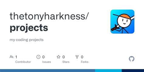 Github My Coding Projects And Tools Tony Harkness Posted On The Topic Linkedin