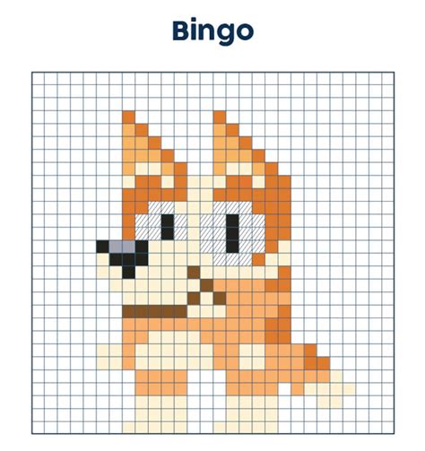 Bluey Perler Bead Pattern Etsy
