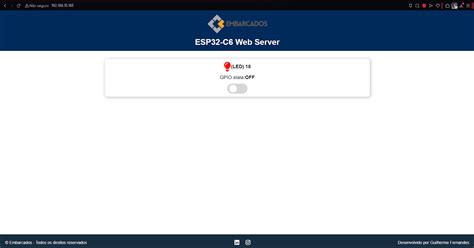 Esp32 C6 Na Prática Criando Web Server