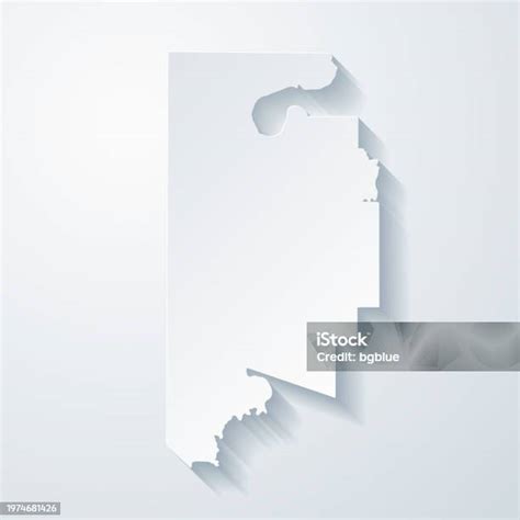 미시시피주 레플로어 카운티 빈 배경에 종이 자르기 효과가 있는 지도 그린우드 미시시피에 대한 스톡 벡터 아트 및 기타 이미지 그린우드 미시시피 0명 3차원 형태