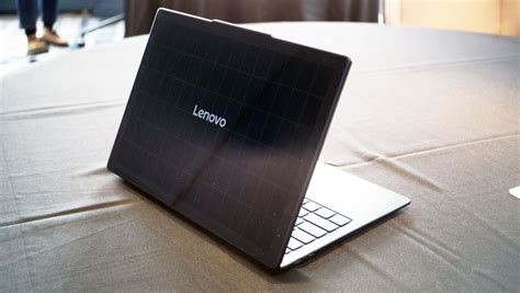 Lenovo Debuts A Solar Laptop That Plays Hour Of Video From Minutes Of Sunlight Laptop Mag