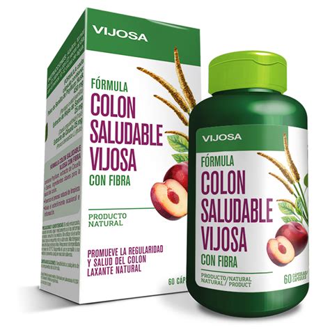 FÓRMULA COLON SALUDABLE VIJOSA CON FIBRA 60 CÁPSULAS Vijosa