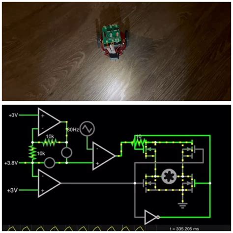 analog light following robot pcb r customelectronics
