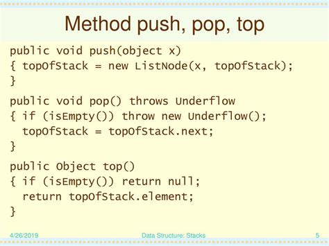 Stacks Ppt Download