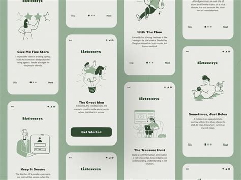 Onboarding Screens Onboarding Making A Budget Web Design Typography
