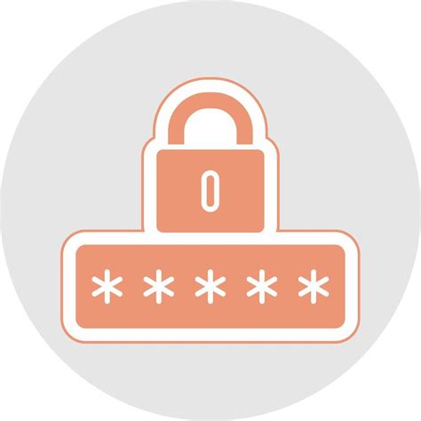 Password Glyph Multicolor Sticker Icon 38256098 Vector Art At Vecteezy