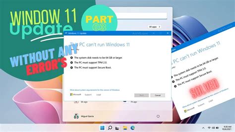 how to install windows 11 on unsupported hardware error while