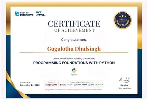 dhulsingh gugulothu on linkedin nextwave nxtwavewrap coding