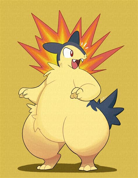 Typhlosion Nintendo Pokemon Absurdres Highres Self Upload Badger