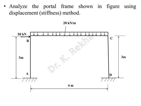 Analysis Of Sway Type Portal Frame Using Direct Stiffness Method Pdf