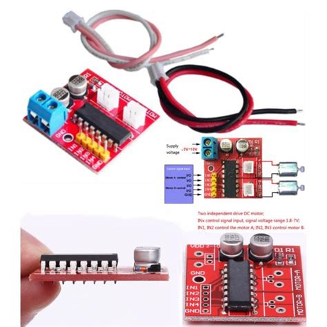 2 5A Dual Channel DC Motor Driver PWM Mini Module Daraz Pk