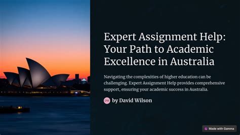 Ppt Expert Assignment Help Your Path To Academic Excellence In Australia Powerpoint