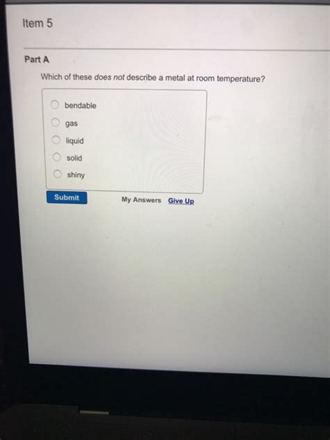 Solved Esc Item 4 Part A The Atomic Symbol For Cobalt Is O