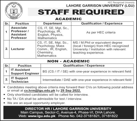 Fcit Lahore Garrison University