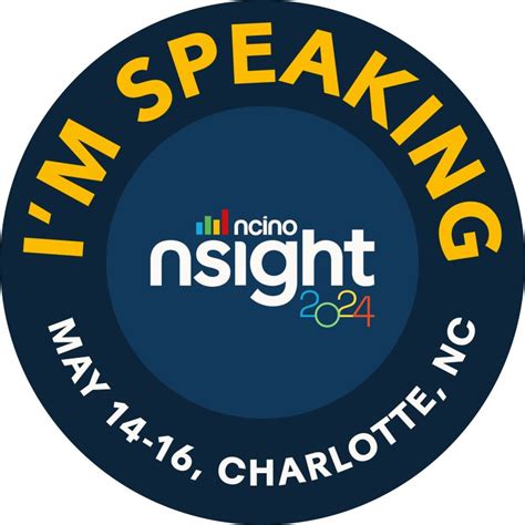 Im Thrilled To Announce That Ill Be Speaking At Nsight 2024 Ncinos Annual User Conference
