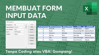 Membuat Rekapitulasi Data Dashboard Lengkap Dengan Form Input Data Part