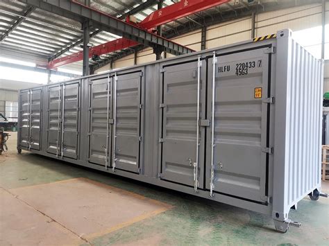 40hc Side Open Shipping Container With Csc Logistics And Open Side