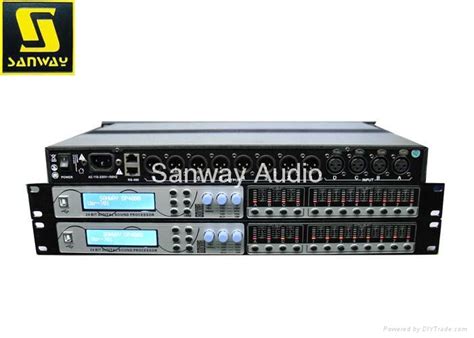 Dp4080 Professional 4 In 8 Out Digital Audio Sound Processor Sanway
