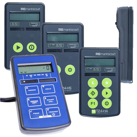 Portable Load Cell Indicators And Handheld Displays