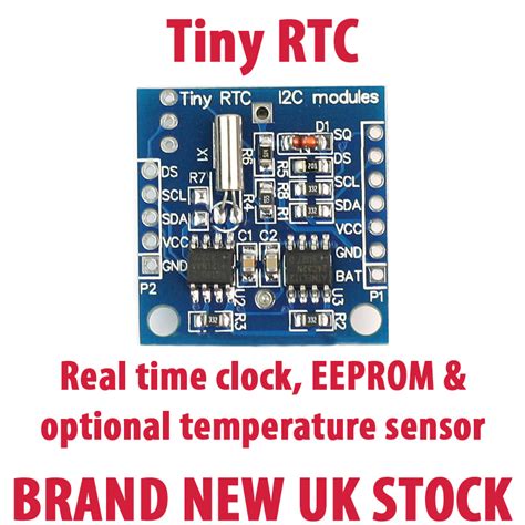 Tiny RTC DS DS B Real Time Clock Module PIC AVR ARM BRAND NEW