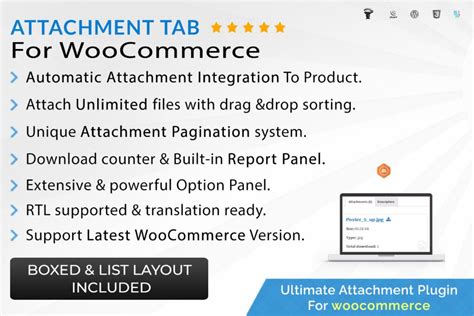 Attachment Tab For Woocommerce Premium Wordpress Themes And Plugins By Xenioushk