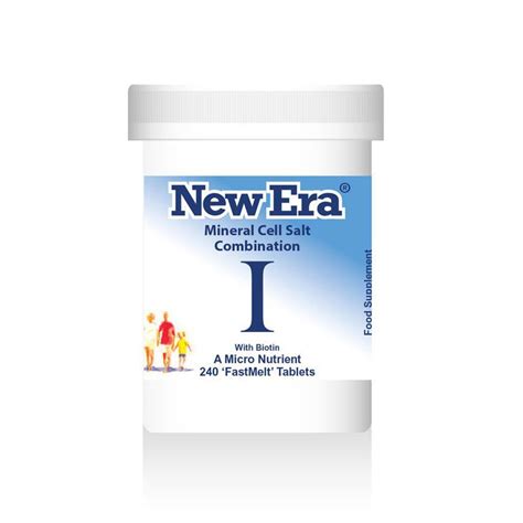 New Era Combination I Mineral Tissue Salt 240 Fastmelt Tablets