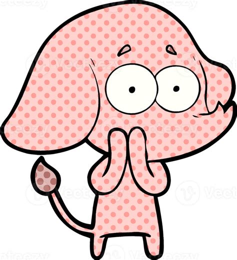 Cartoon Unsure Elephant 45190670 Png