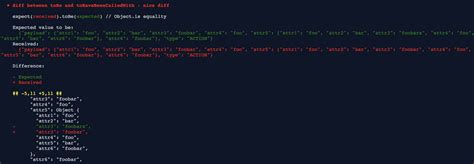 improve the diff between expected received on mock calls · issue 5843