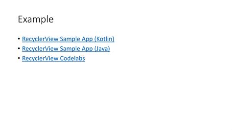 Listview Recyclerviewpptx