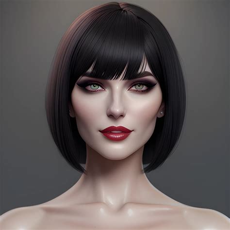 Beautiful Girl High Detail Hauntingly Beautiful Illustration P