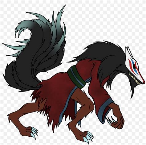 Nine Tailed Fox Scp Foundation Secure Copy Art Keyword Tool Png 1024x1015px Watercolor