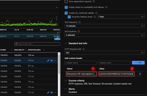 Masking Header Values In Availability Tests Microsoft Qanda