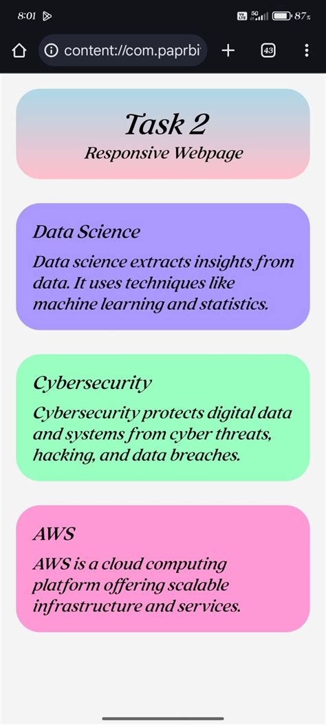 Responsivedesign Webdevelopment Html Css Javascript Frontend