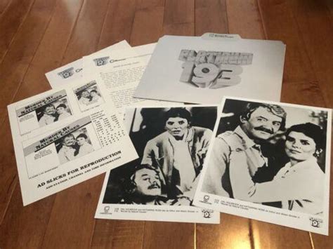 Murder By Natural Causes Press Kit W Photos Hal Halbrook 1979 4294468885
