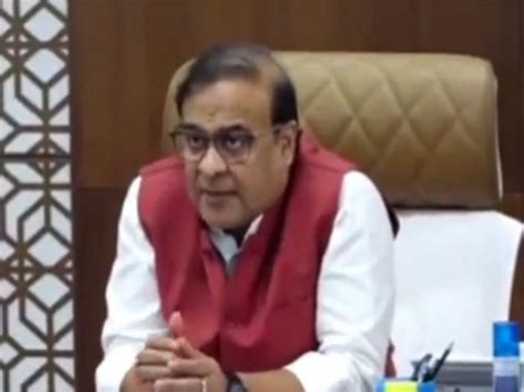 himanta biswa sarma briefs 12 district collectors about infrastructure