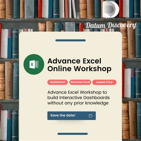 Advance Excel With Interactive Dashboard Workshop Datum Discovery