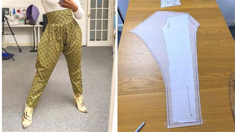 How To Make Harem Pants For Women Kim Dave Youtube